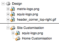 Design Customisations - Designs - Manuals | Squiz Matrix 5 Documentation