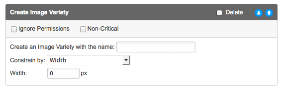 Configuring a Trigger to Create an Image Variety - Triggers - Manuals | Squiz Matrix 5 Documentation
