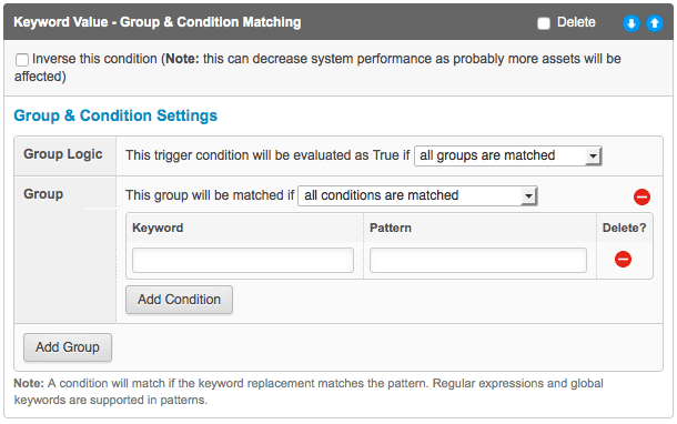 Trigger Conditions Triggers Manuals Squiz Matrix 5 Documentation