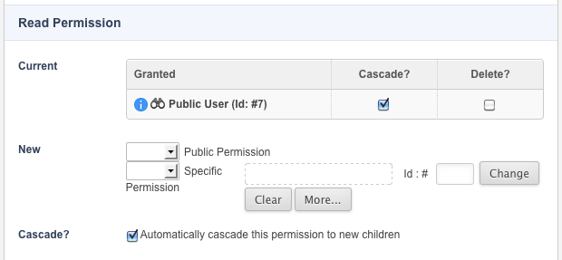Permissions - Asset Screens - Manuals | Squiz Matrix 5 Documentation